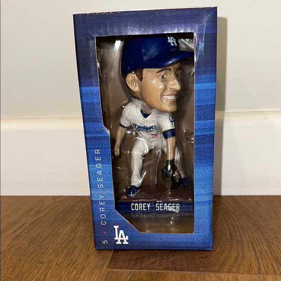 Accents | Corey Seager Bobblehead Blue And White | Poshmark